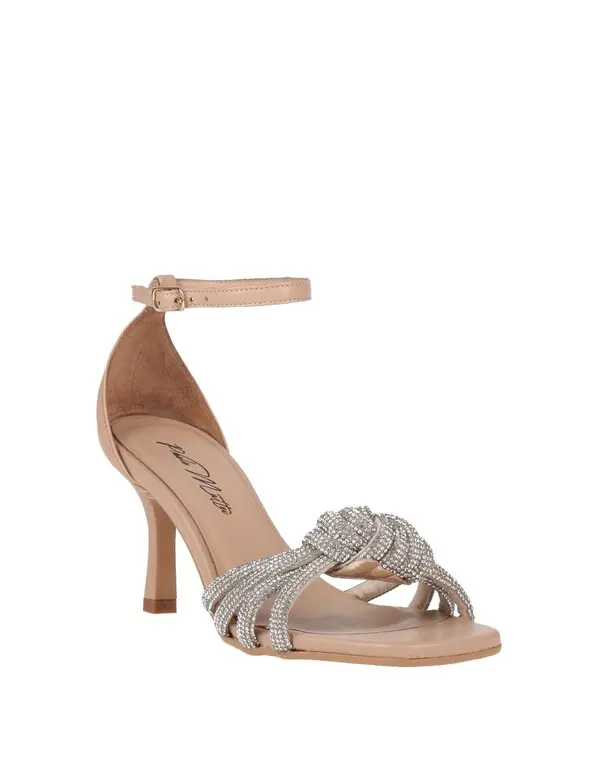 PAOLO MATTEI Ankle Strap Sandals