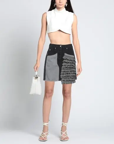 MSGM Denim Pencil Skirt