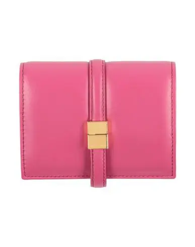 Marni Wallet Cow Leather, Brass - Magenta
