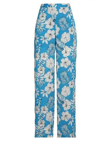 Pinko Crepe Wide Leg Pants - Blue