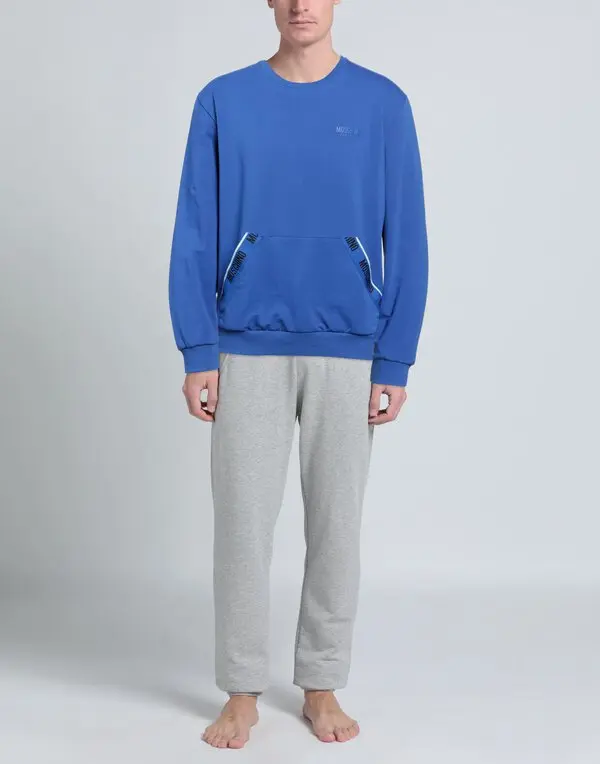 Moschino Cotton Blend Sweatshirt - Blue