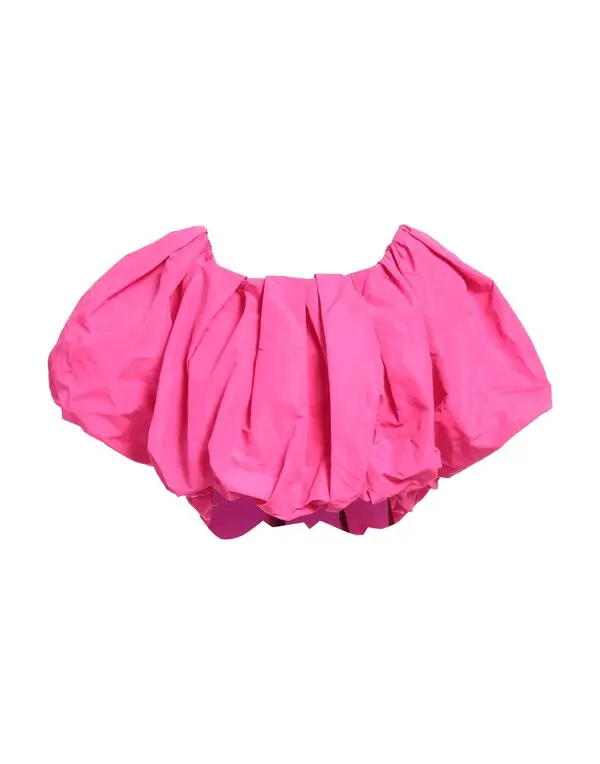Pinko Off-the-shoulder Taffeta Top - Pink