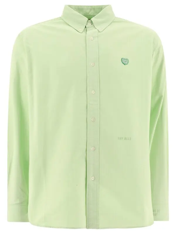 Human Made Oxford Bd' Shirt - Green | Editorialist