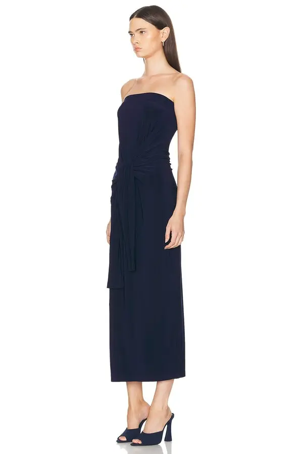 Norma Kamali Strapless All In One Gown