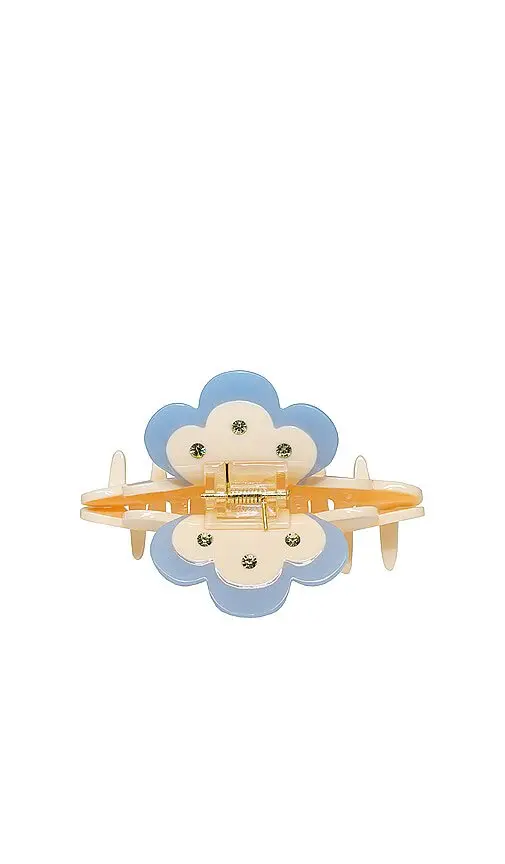 Emi Jay Cream Puff Clip In Blue - Cloud | Editorialist display picture 2