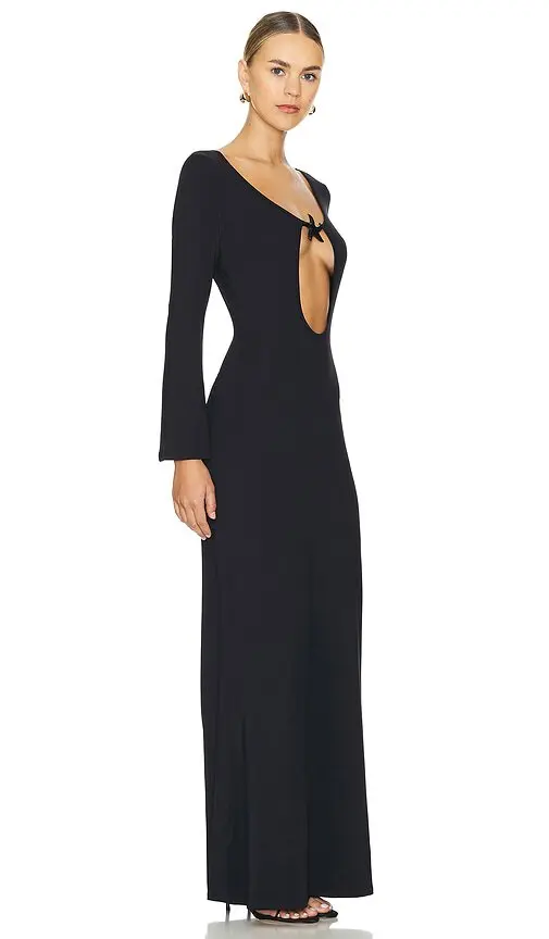 black star maxi dress Shooting Star Maxi Dress Black