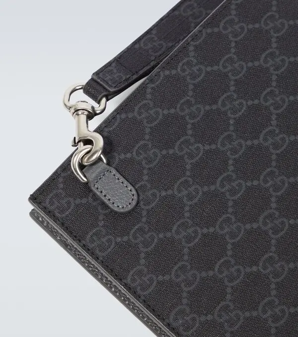 Gucci Gg Supreme Canvas Pouch - Multicoloured