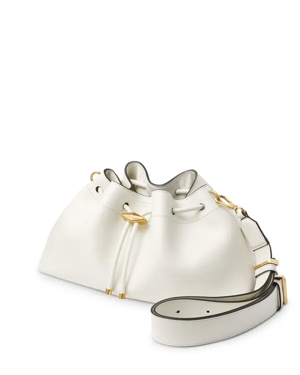 JIMMY CHOO Cinch Bag - Latte/gold