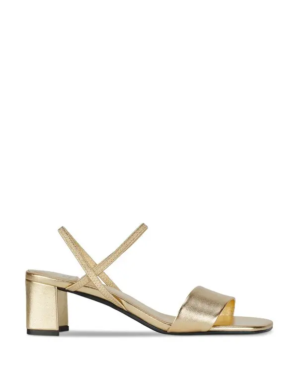 Jeffrey Campbell Adapt Slingback Sandals - Gold