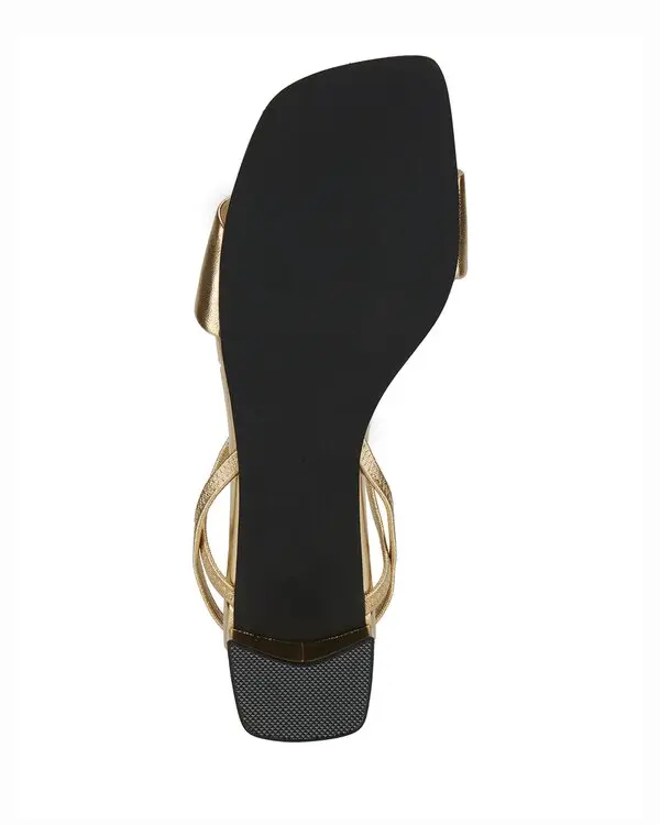 Jeffrey Campbell Adapt Slingback Sandals - Gold