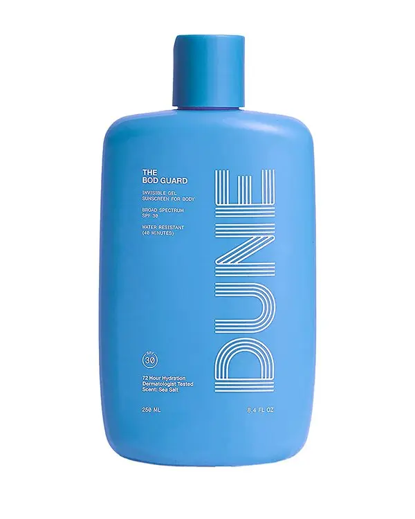 DUNE The Bod Guard Invisible Gel Body Sunscreen Spf 30 8.4 Oz - No Color