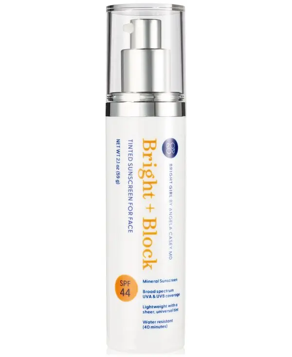 BRIGHT GIRL Bright+block Spf 44 Tinted Mineral Sunscreen - No Color