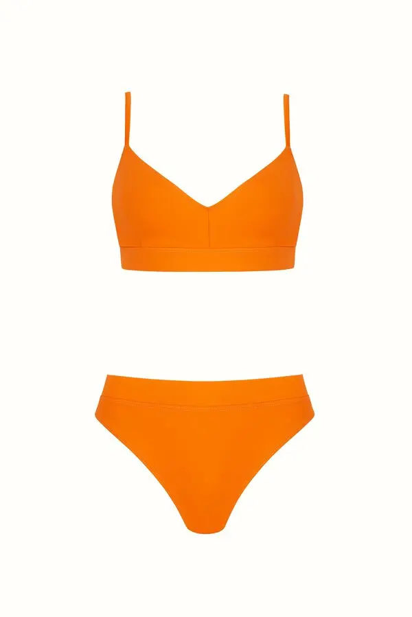 EMILIA WICKSTEAD X Passalacqua Dielle Bikini - Orange