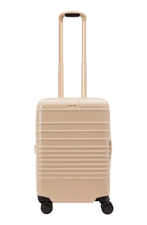 BEIS Carry-on Roller Suitcase - Beige Glossy