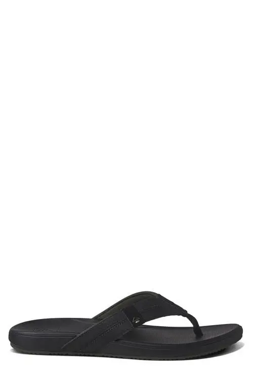 Reef Cushion Thong Sandal - Black