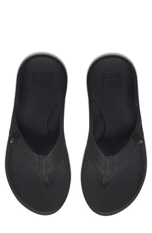 Reef Cushion Thong Sandal - Black