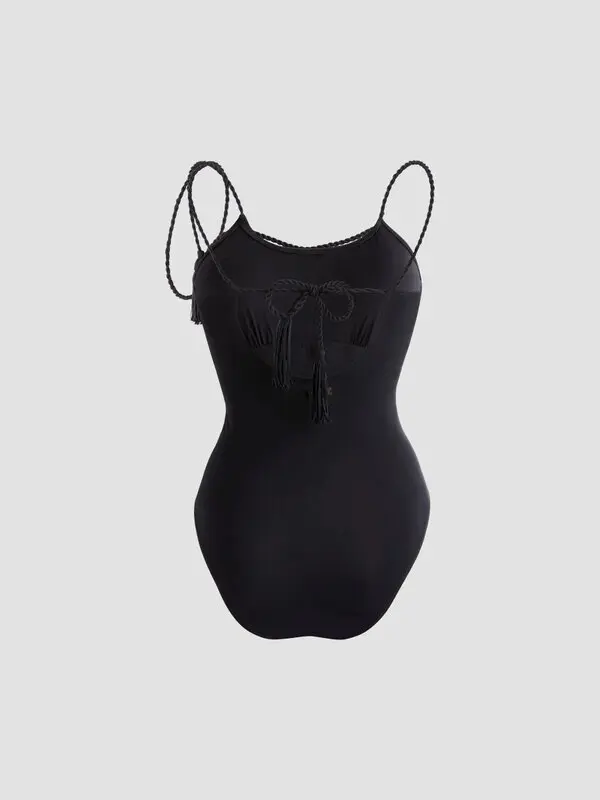 Vilebrequin Tresses Braided One-piece Swimsuit