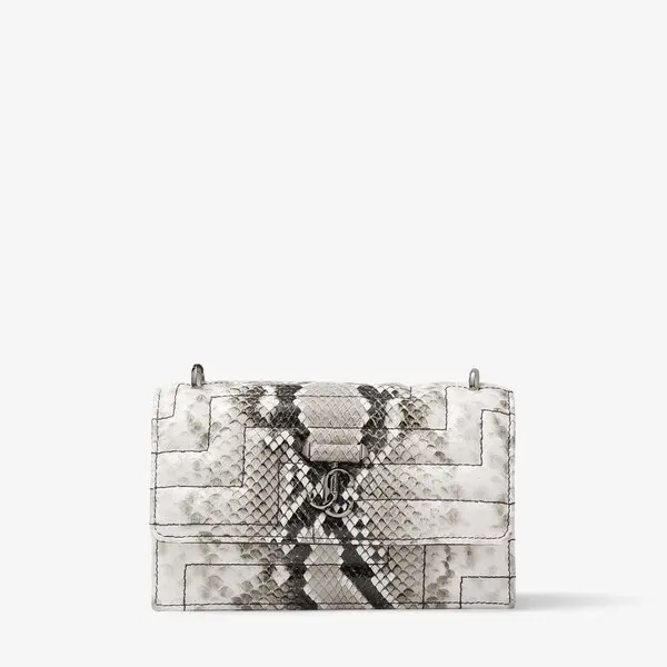 JIMMY CHOO Bohemia Mini Snake Print Shoulder Bag