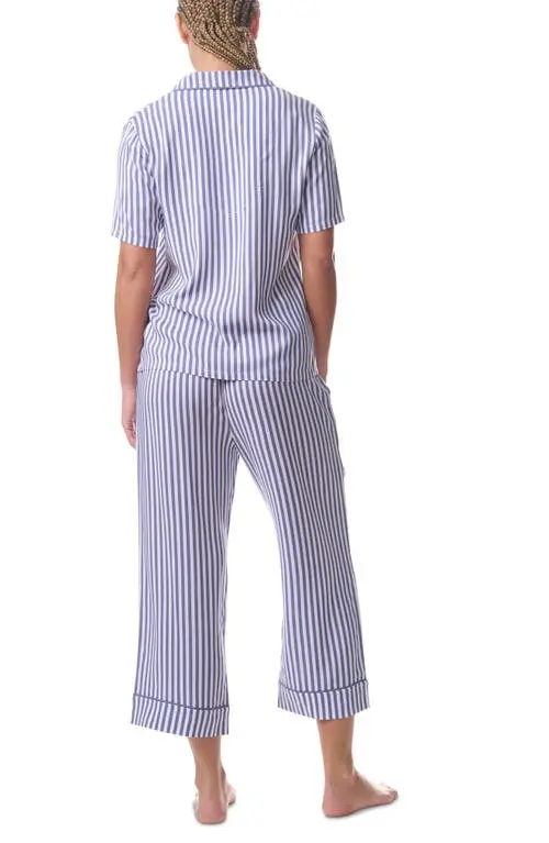 Splendid Notch Collar Pajamas - Simple Stripe