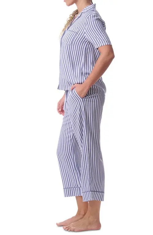 Splendid Notch Collar Pajamas - Simple Stripe