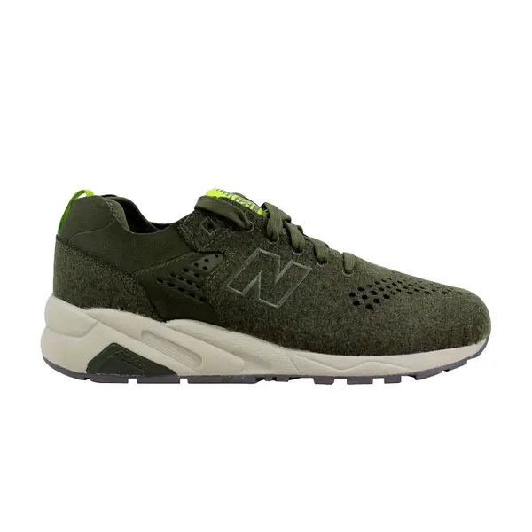 NEW BALANCE 580 Re-engineered Wool Sneakers - Green