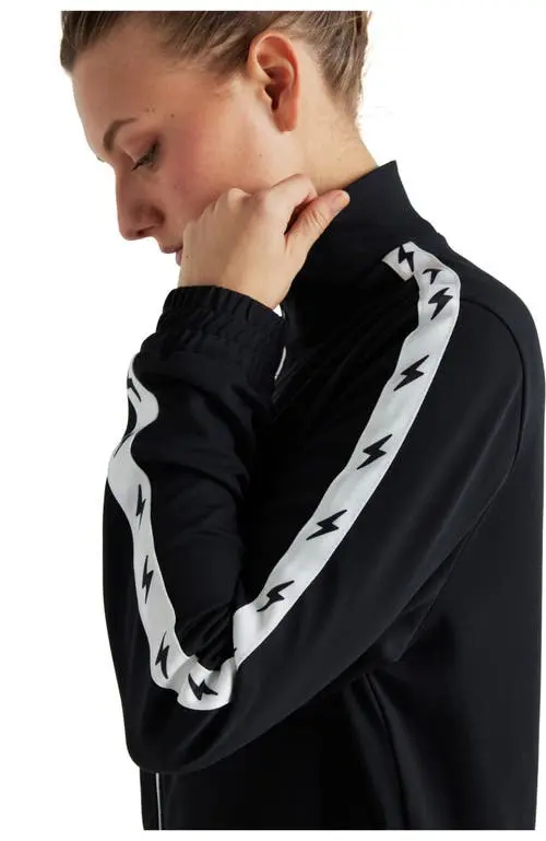 ELECTRIC YOGA Bolt Track Jacket - Black/white