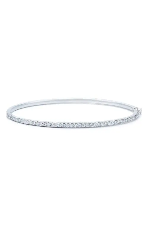 Kwiat 18k Gold Diamond Bangle - White Gold