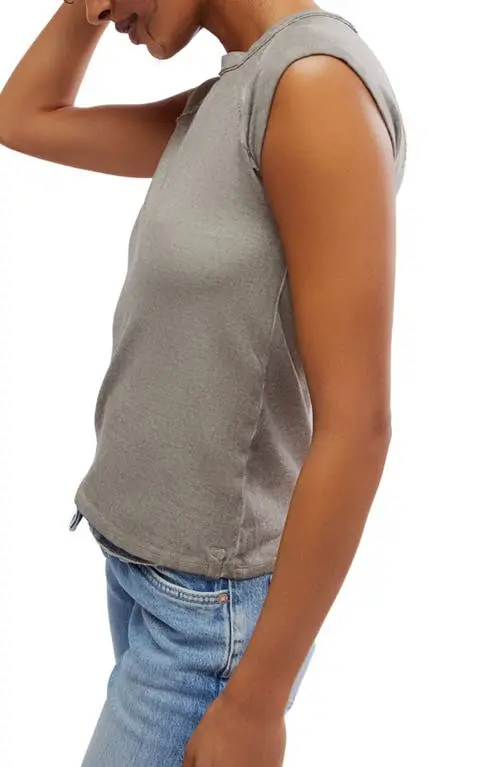 Free People Riley Seamed T-shirt