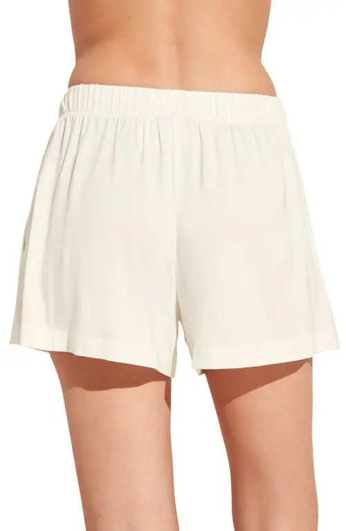 Eberjey Gisele Pajama Shorts - Ivory