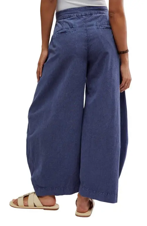 Free People Tegan Washed Cotton Barrel Pants