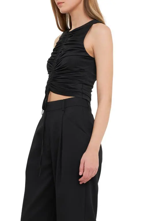 Endless Rose Ruched Crop Tank
