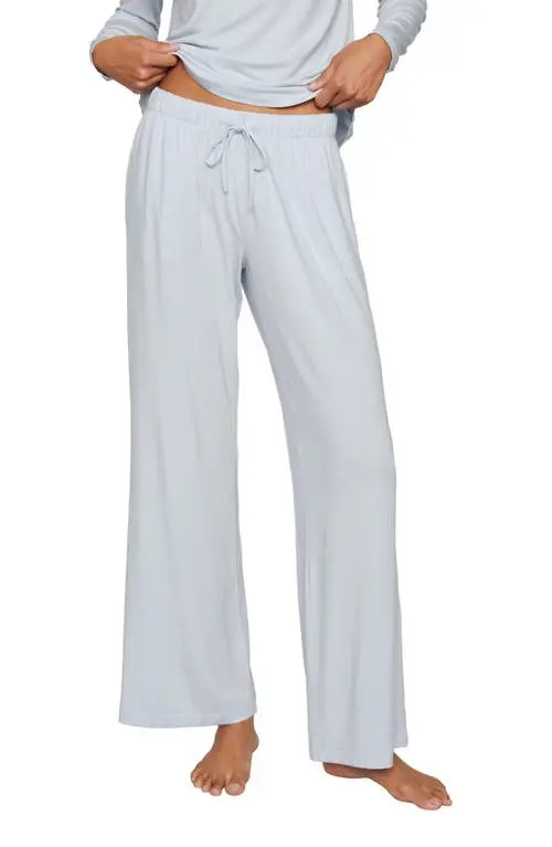 Eberjey Gisele Stretch Modal Pajama Pants - Ice Blue