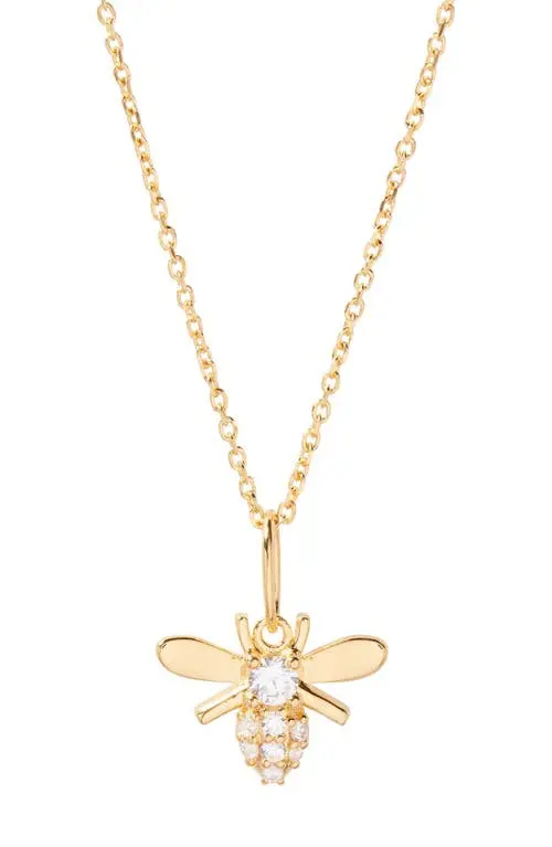BROOK & YORK Adeline Bee Pendant Necklace - Gold