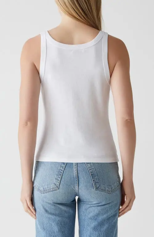 Michael Stars Cassie Binded Cotton Tank