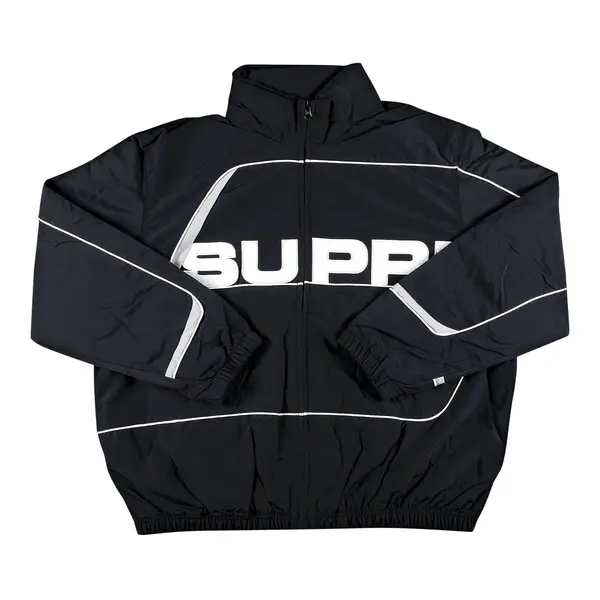 Supreme Paneled Track Jacket - Black