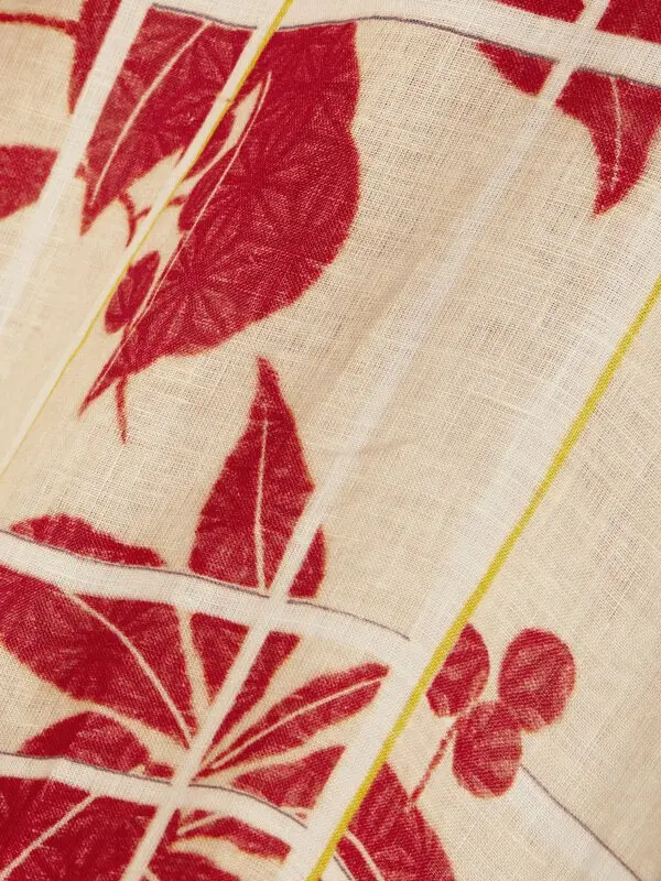 Loro Piana Floral-print Linen Kaftan