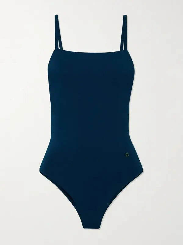 Loro Piana Embellished Swimsuit - Blue