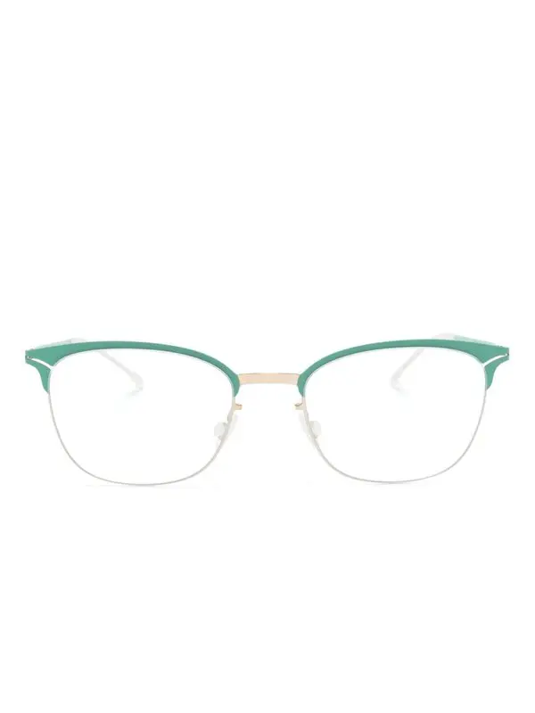 Mykita Hollis Square-frame Eyeglasses - Green