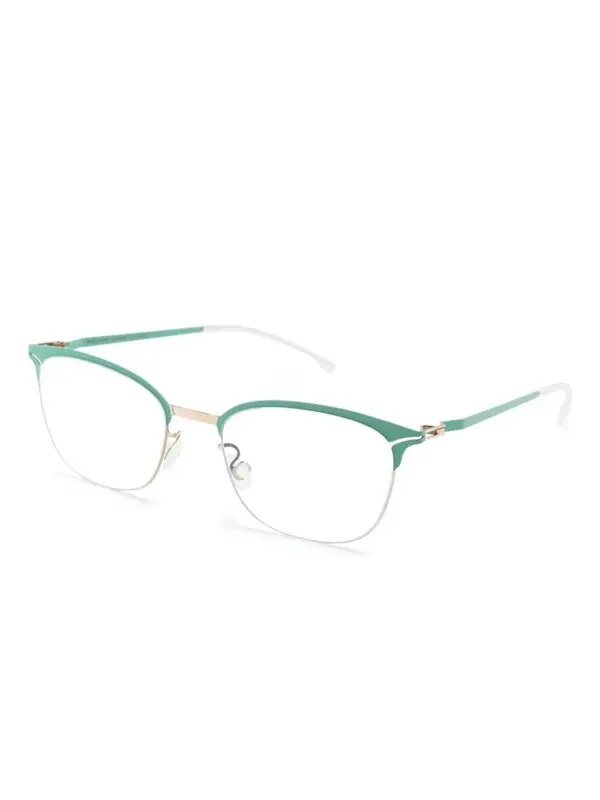 Mykita Hollis Square-frame Eyeglasses - Green
