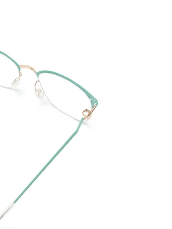 Mykita Hollis Square-frame Eyeglasses - Green