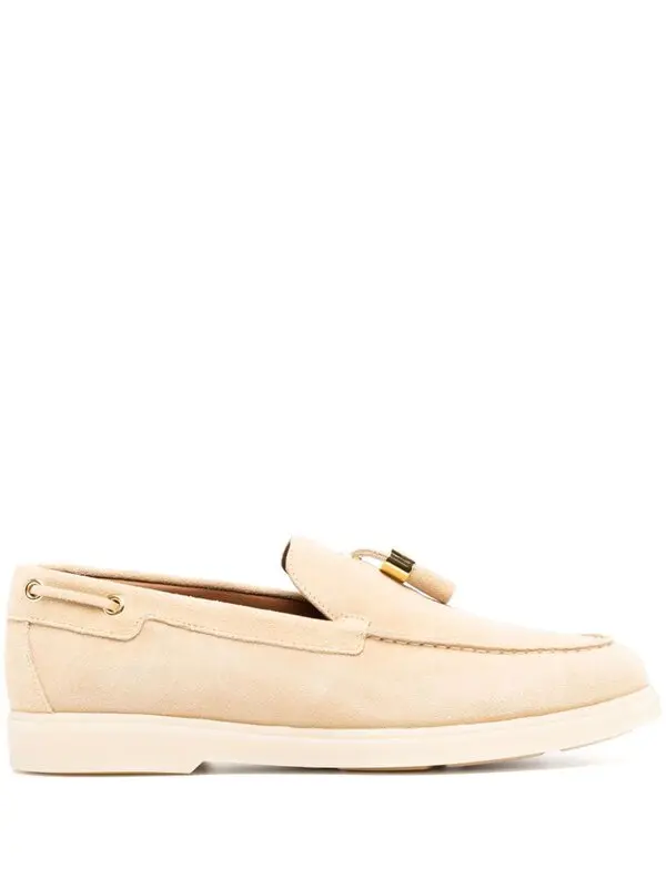 GIUSEPPE ZANOTTI Maui Tassels Loafers - Neutrals