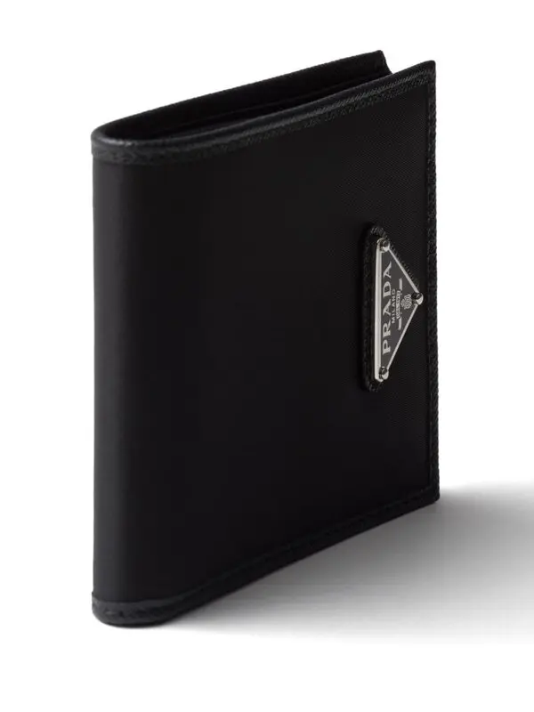 Prada Logo Plaque Wallet