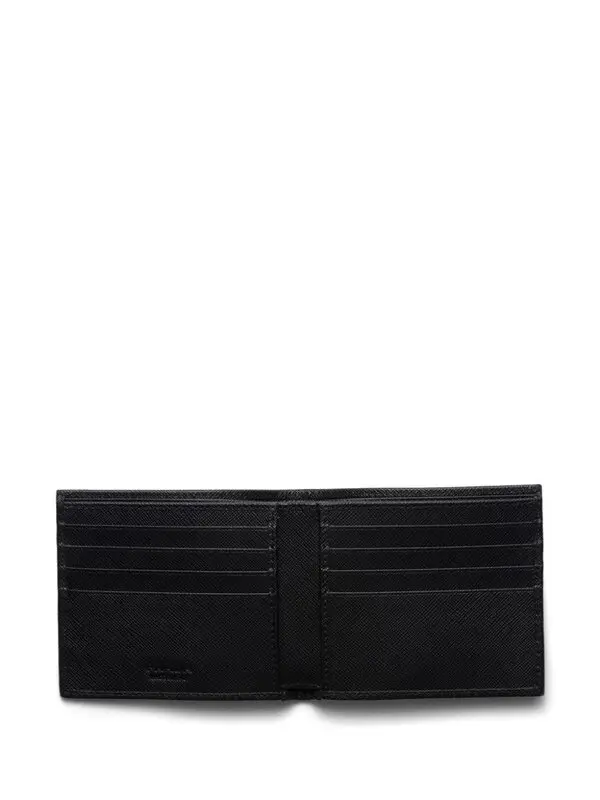 Prada Logo Plaque Wallet