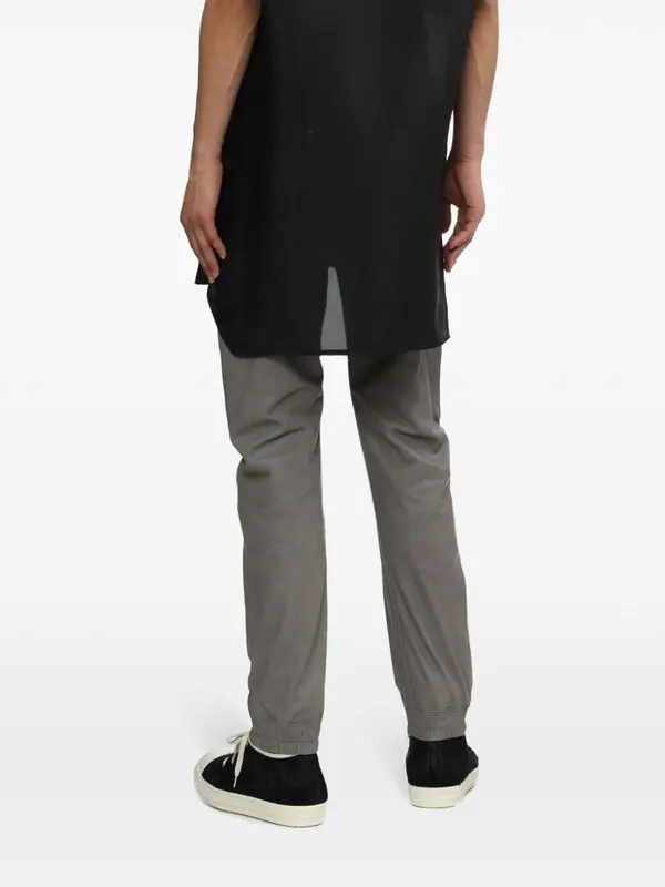 Rick Owens Bauhaus Tapered Cargo Trousers - Grey