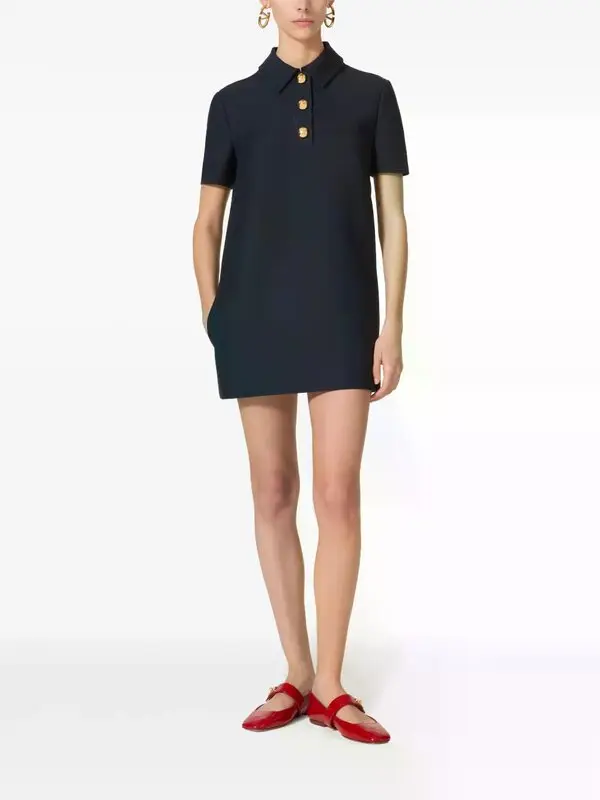 Valentino Garavani Crepe Couture Mini Dress