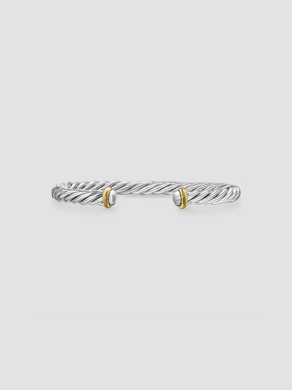 David Yurman Cable Cuff Bracelet In Sterling - Silver