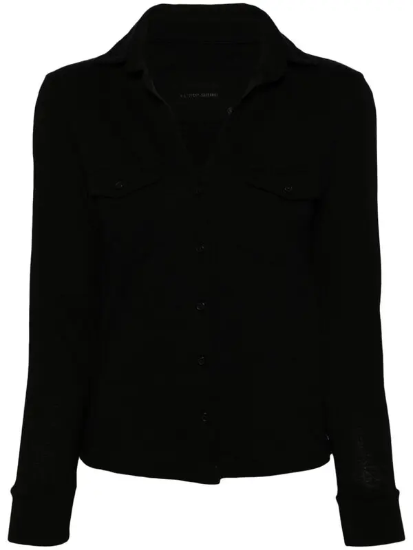 NILI LOTAN Long-sleeve Cotton Blouse