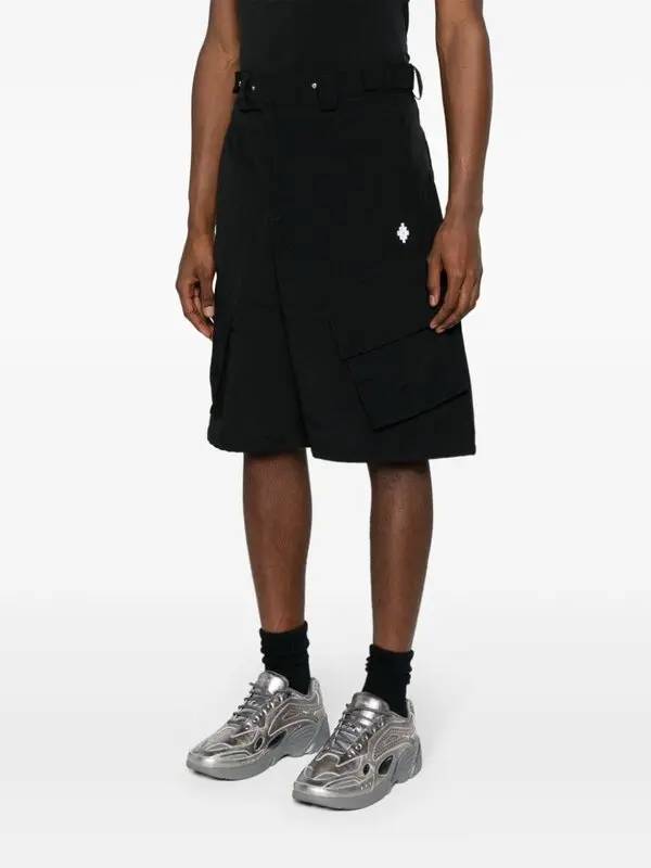 COUNTY OF MILAN Marcelo Burlon Cross Bermuda Shorts