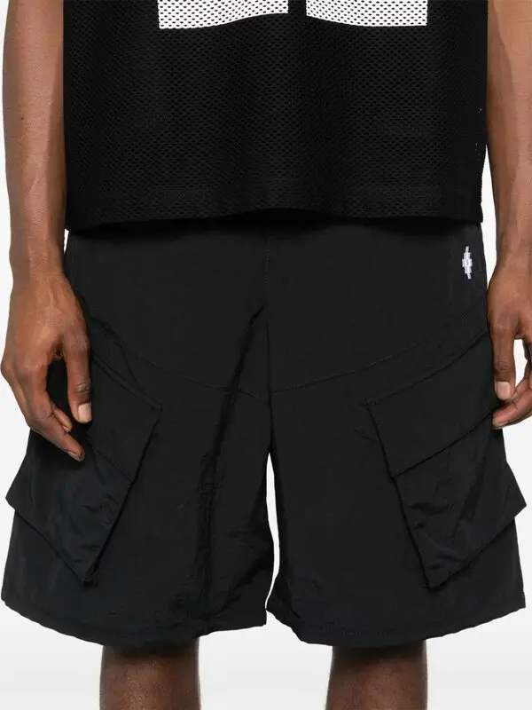 COUNTY OF MILAN Marcelo Burlon Cross Bermuda Shorts