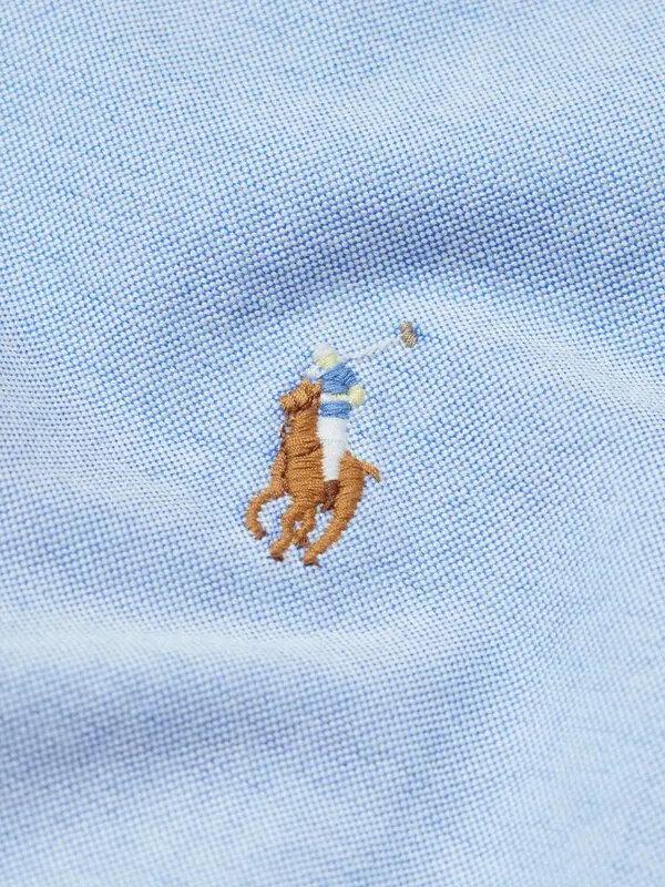 Polo Ralph Lauren Button Down-collar Logo-embroidered Cotton Oxford Shirt